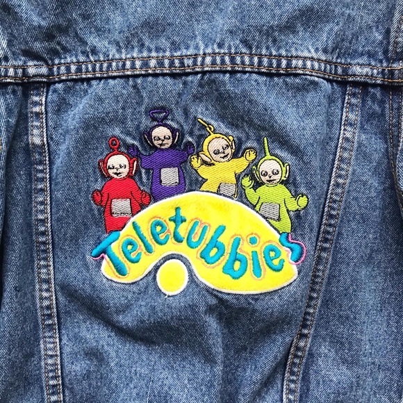 Teletubbies | Jackets & Coats | Vintage Teletubbies Medium Wash Jean ...